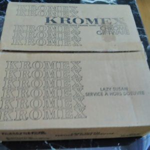 Kromex | Dining | Vintage Kromex Lazy Susan | Poshmark